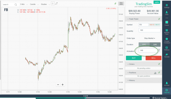 See How to Place Buy Stop Market Orders – – Tradingsim