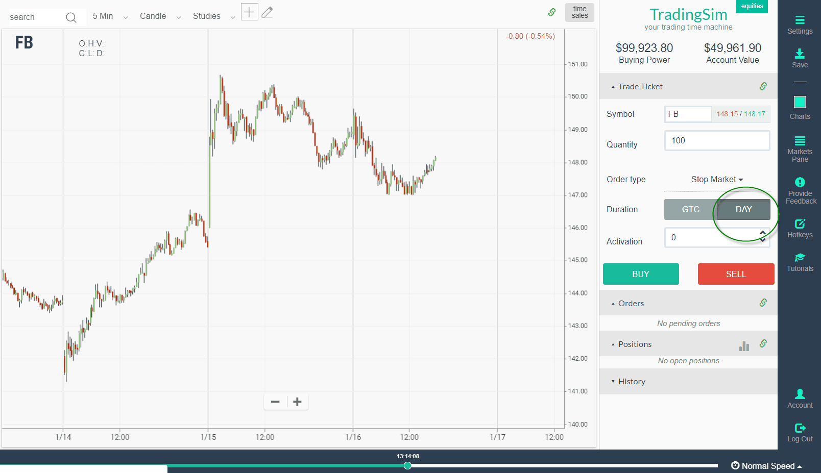 See How to Place Buy Stop Market Orders – – Tradingsim