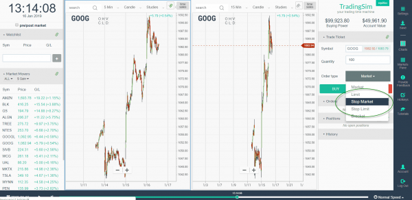 See How to Place Buy Stop Market Orders – – Tradingsim