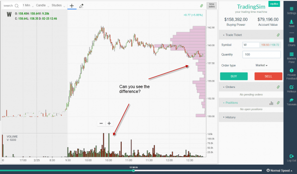 Learn How to Day Trade with Volume at Price – – Tradingsim